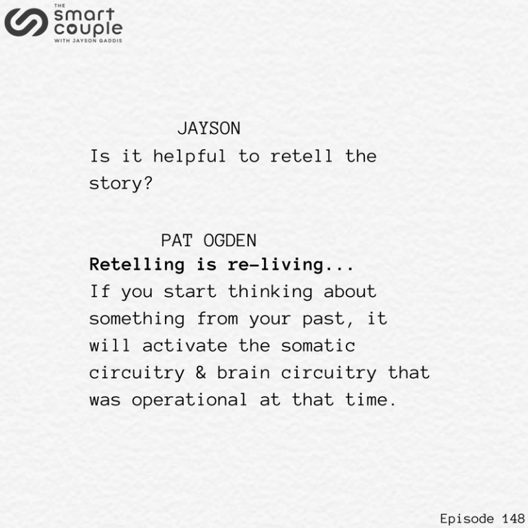 Past Trauma In Present Relationships - SC 148 - Pat Ogden ...